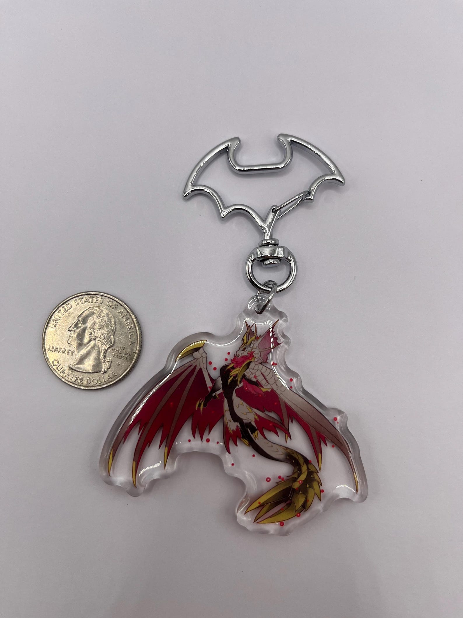 Monster Hunter Malzeno Acrylic Keychains - Etsy