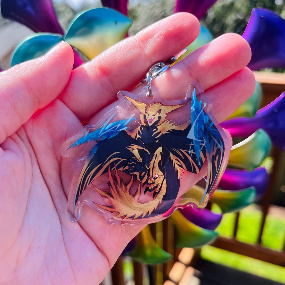 Monster Hunter Rey Dau Acrylic Keychains - Etsy