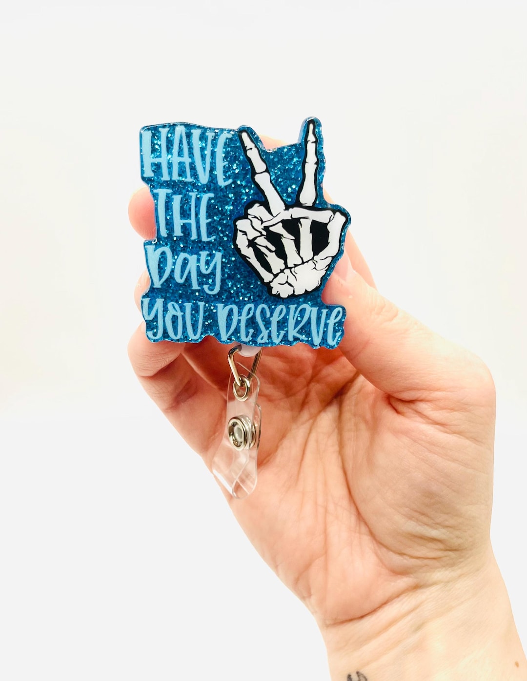 Various Stylish ID Badge Reel Swipe Card Holder Key Holder - Etsy