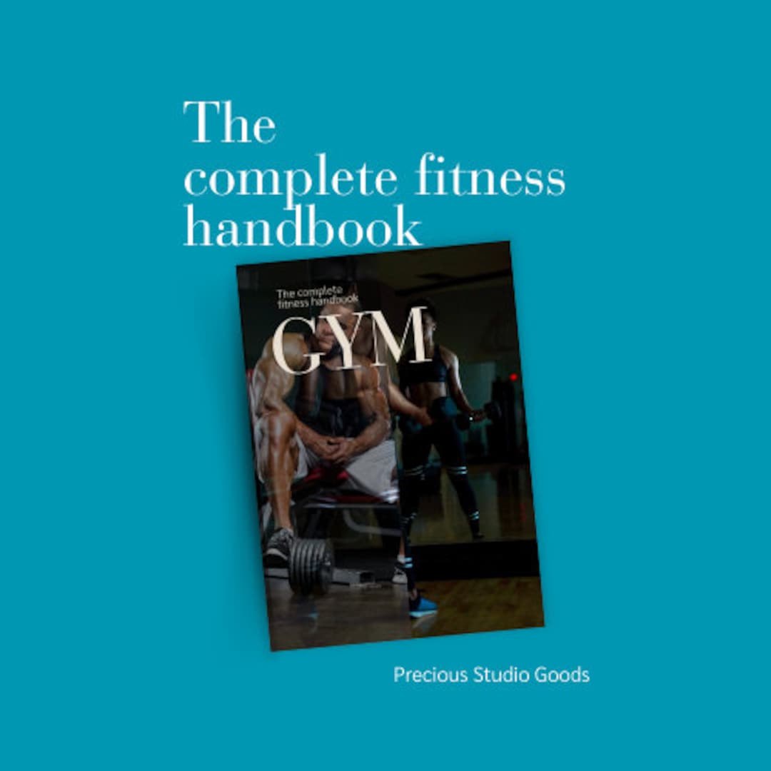 Fitness Ebook Pdf, Digital Fitness Handbook, Fitness Plan, Self Care ...