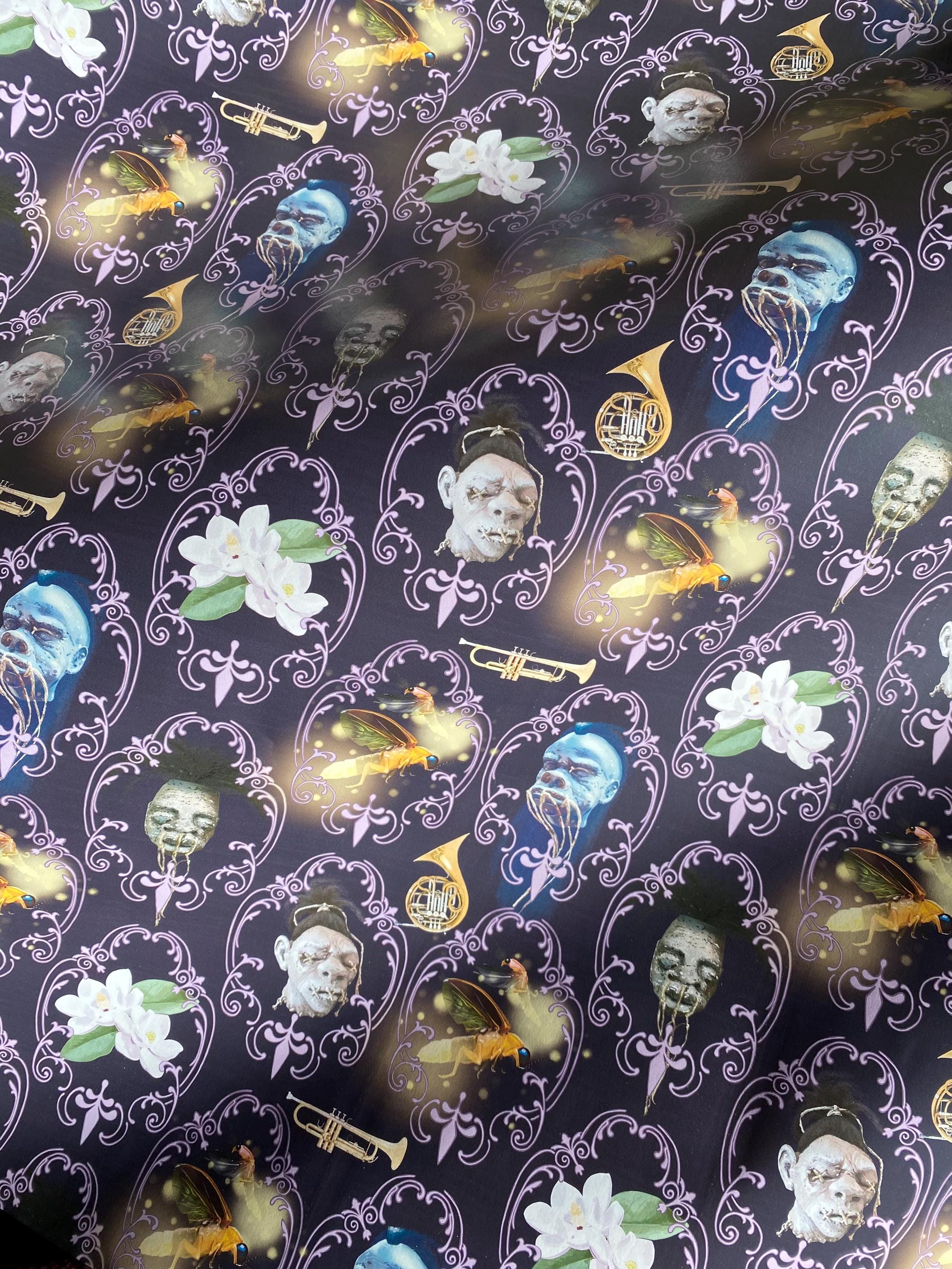 New Orleans Victorian Voodoo Wallpaper Wrapping Paper - Etsy