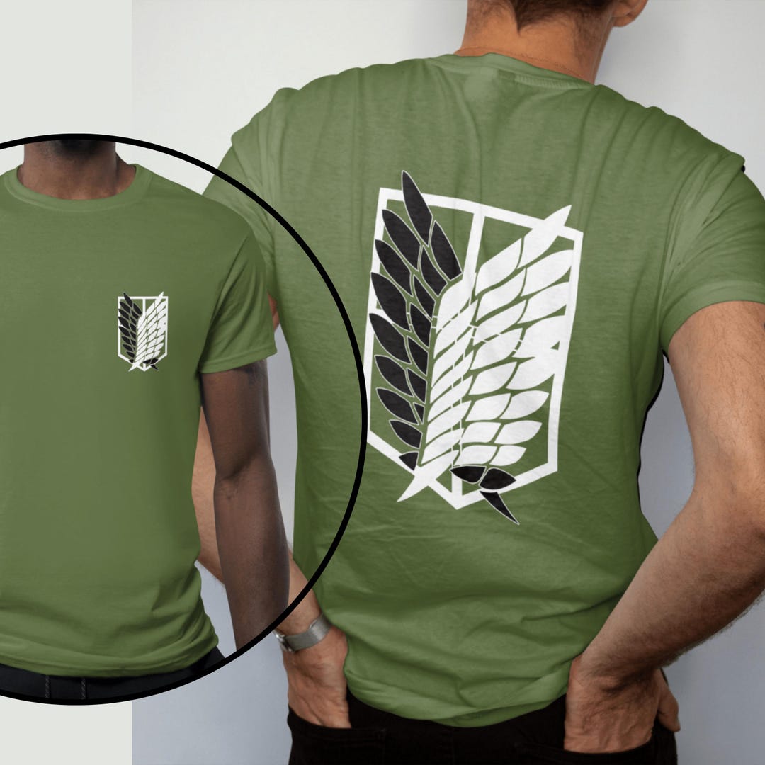 Anime Attack Ontitan Shirt, Anime Hoodie, AOT Custom Shirt, Anime ...