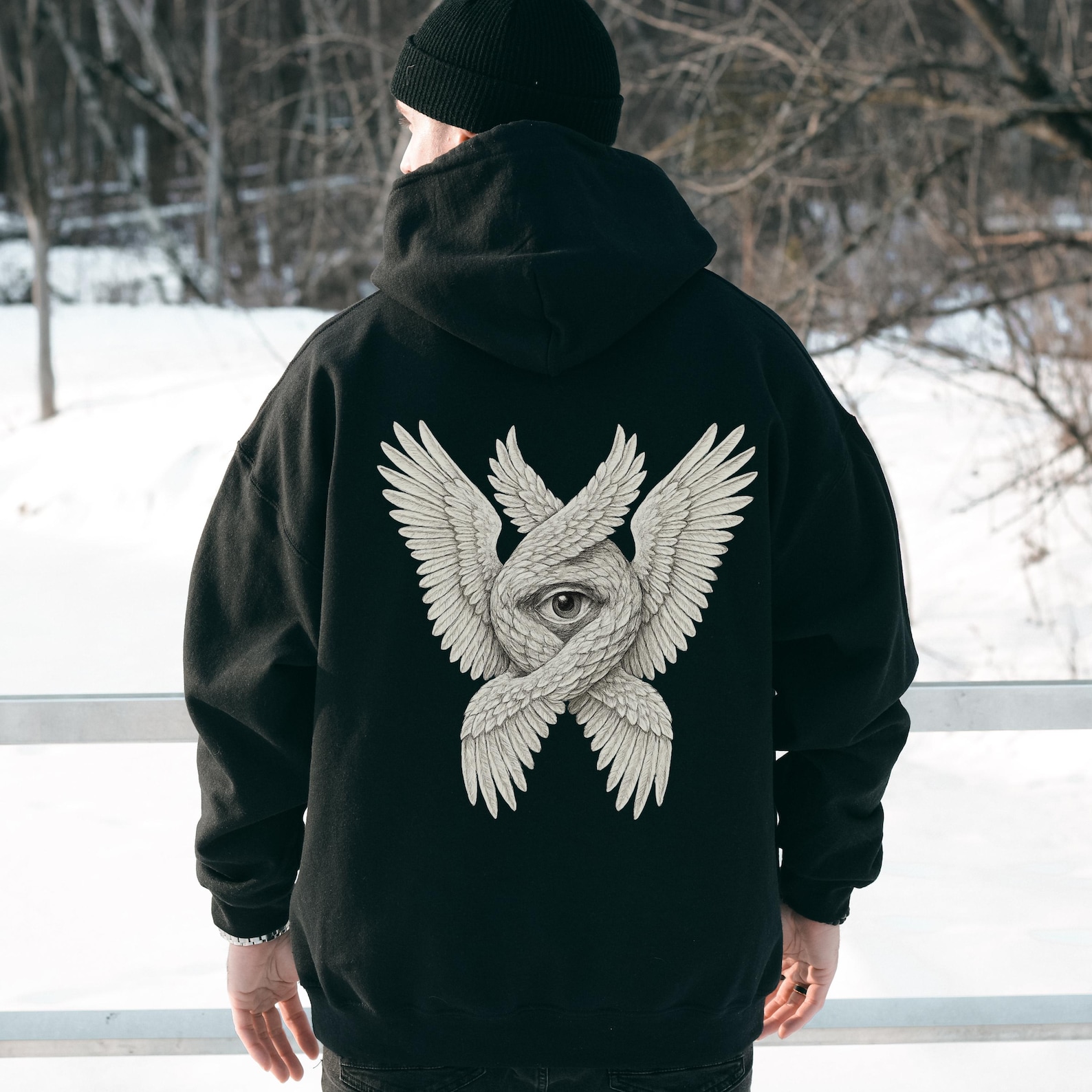 Vintage Seraphim Angel Unisex Hoodie, Godly Sweatshirt, Oversized ...
