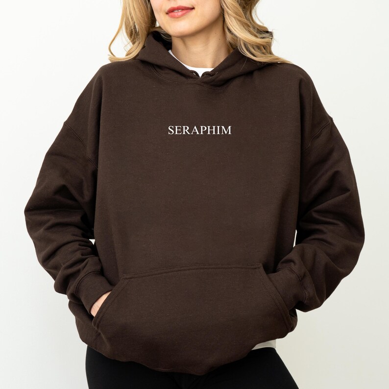 Vintage Seraphim Angel Unisex Hoodie, Godly Sweatshirt, Oversized ...