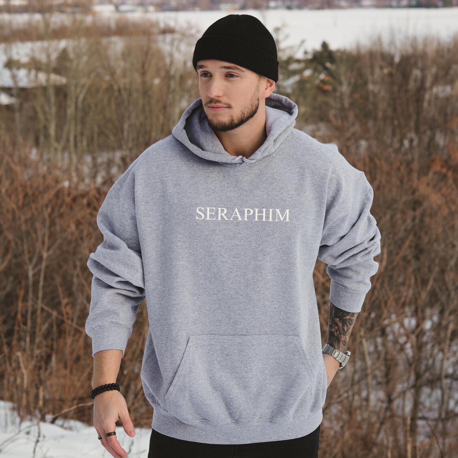 Vintage Seraphim Angel Unisex Hoodie, Godly Sweatshirt, Oversized ...