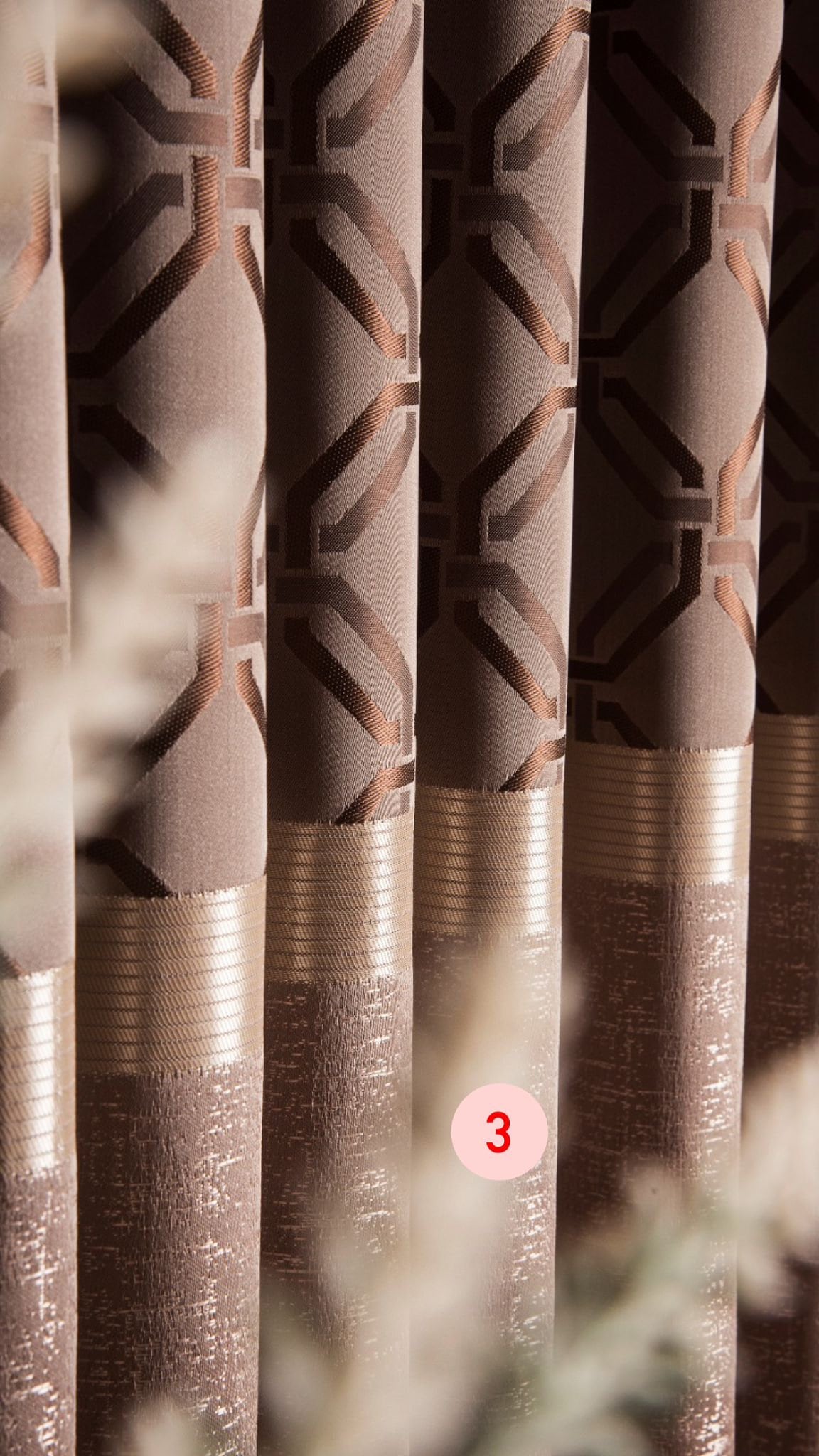 Turkish Gray Gold Curtains for Livingroom Bedroom Diningroom,luxury ...