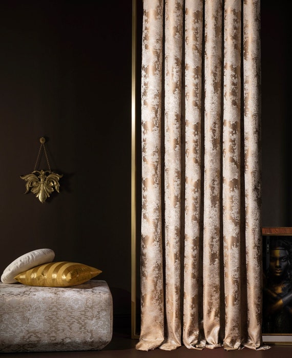 Cream curtains store