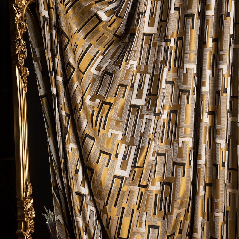 Greek Key Curtains - Etsy