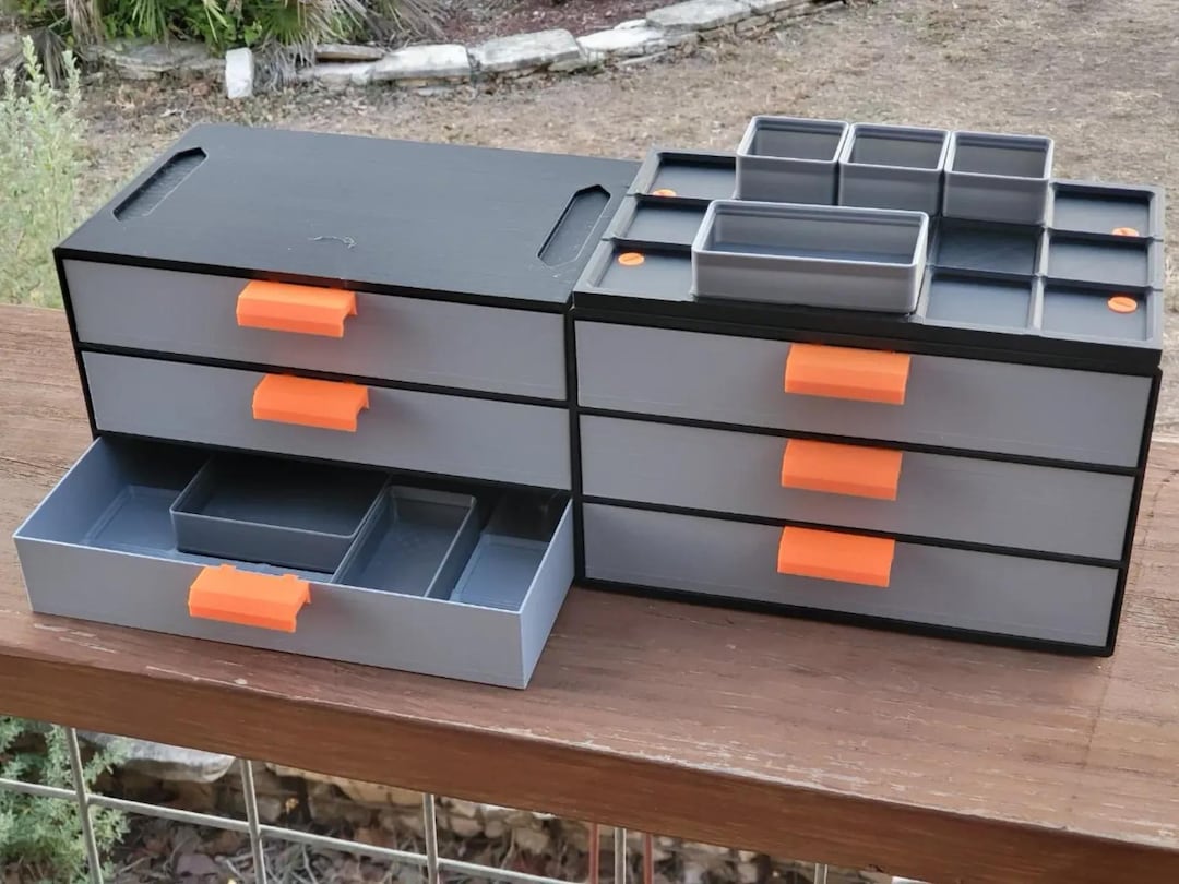 Gridfinity Modular Drawer System | 3D Printed Storage | STL File ...
