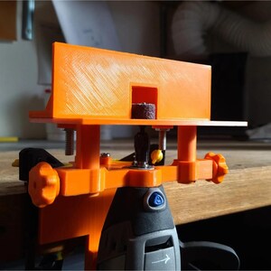 Dremel Router Table | 3D Printed Tool | Adjustable Height Legs | DIY ...