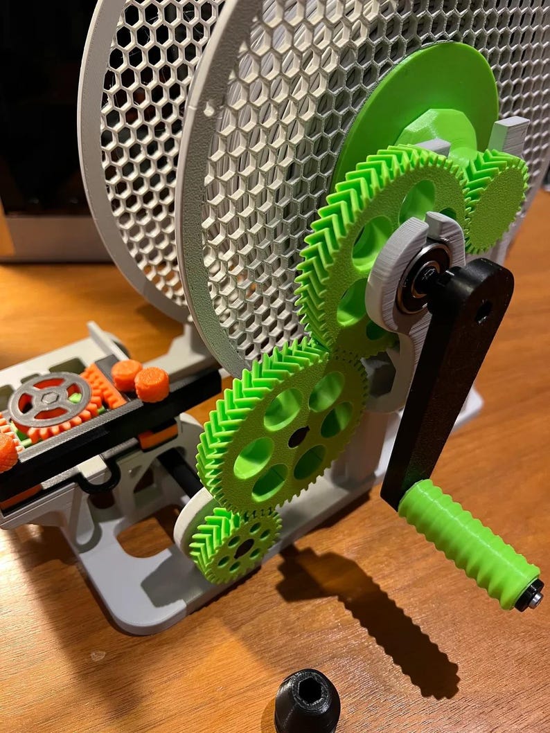 Bambu Lab Filament Winder | 3D Printed Spool Switcher | STL File ...
