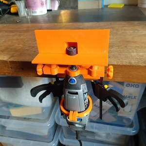 Dremel Router Table | 3D Printed Tool | Adjustable Height Legs | DIY ...