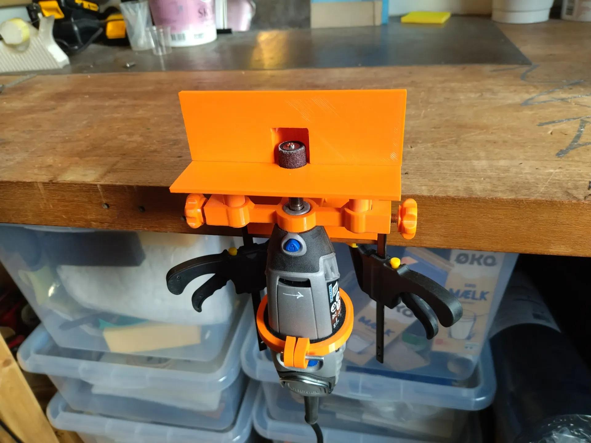 Dremel Router Table | 3D Printed Tool | Adjustable Height Legs | DIY ...