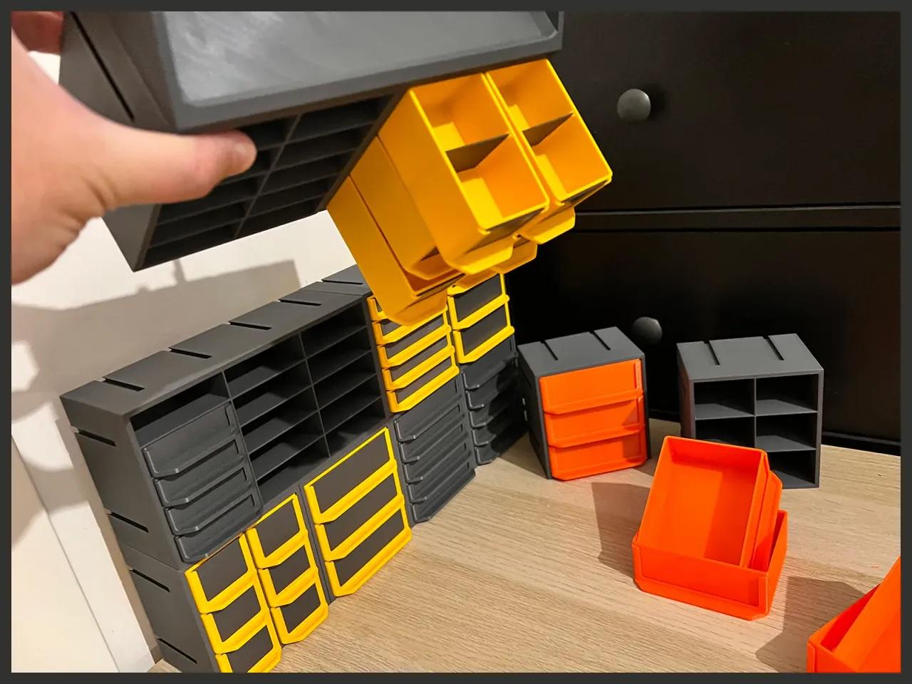 Modular Shelving System | 3D Printed Organizer | STL File | Instant ...