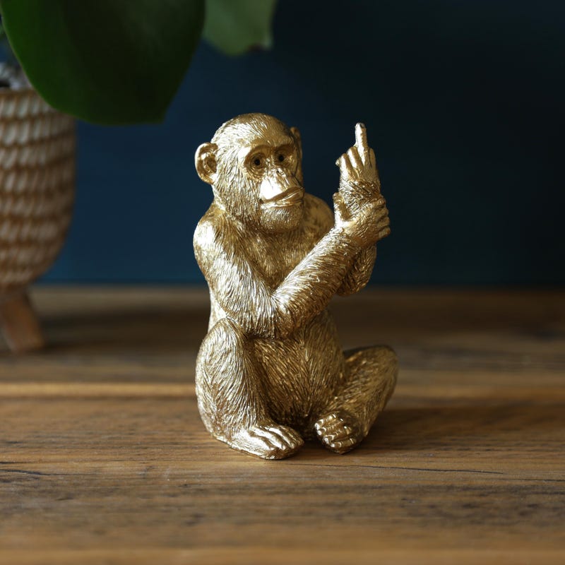 Gorilla middle finger - Etsy.de