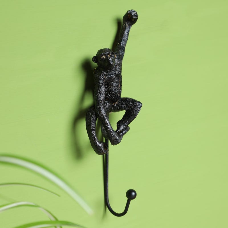 Monkey Wall Hook - Etsy