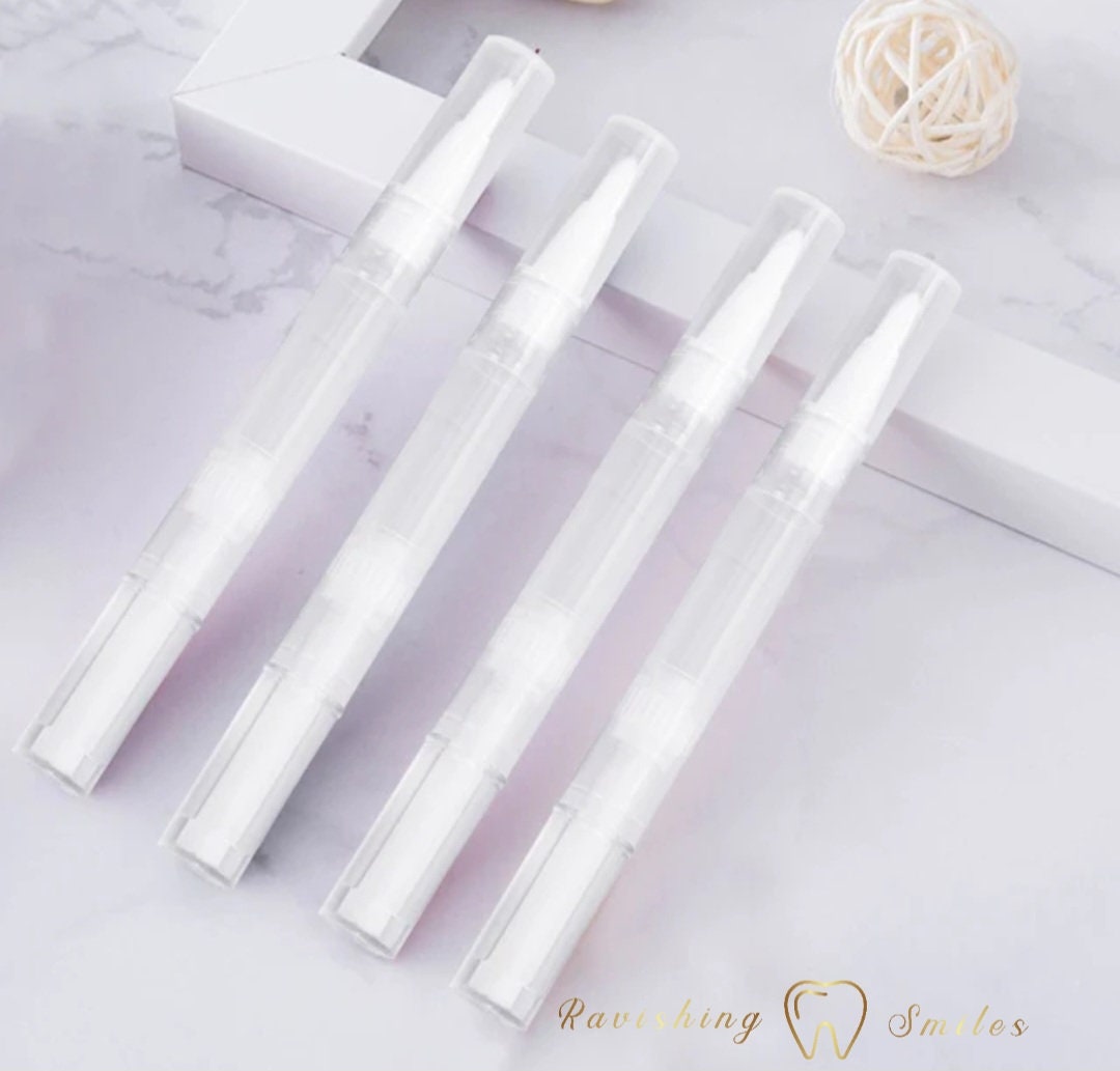 Gel Set of 4 Whitening Pens. 35% Hydrogen Peroxide Whitening Pens. up ...