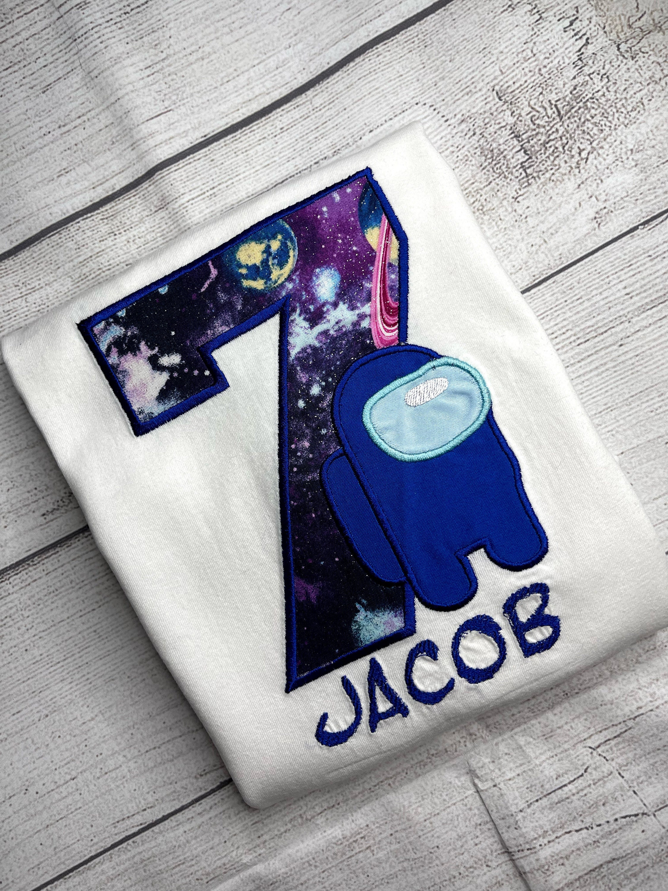 Among Us Birthday Shirt, Among Us, Among Us Birthday Party, Among Us ...