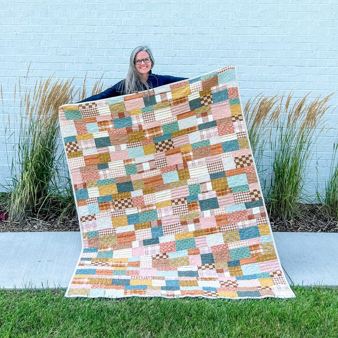 Always Together Quilt Pattern: Beginner Friendly Scrap Quilt (PDF ...