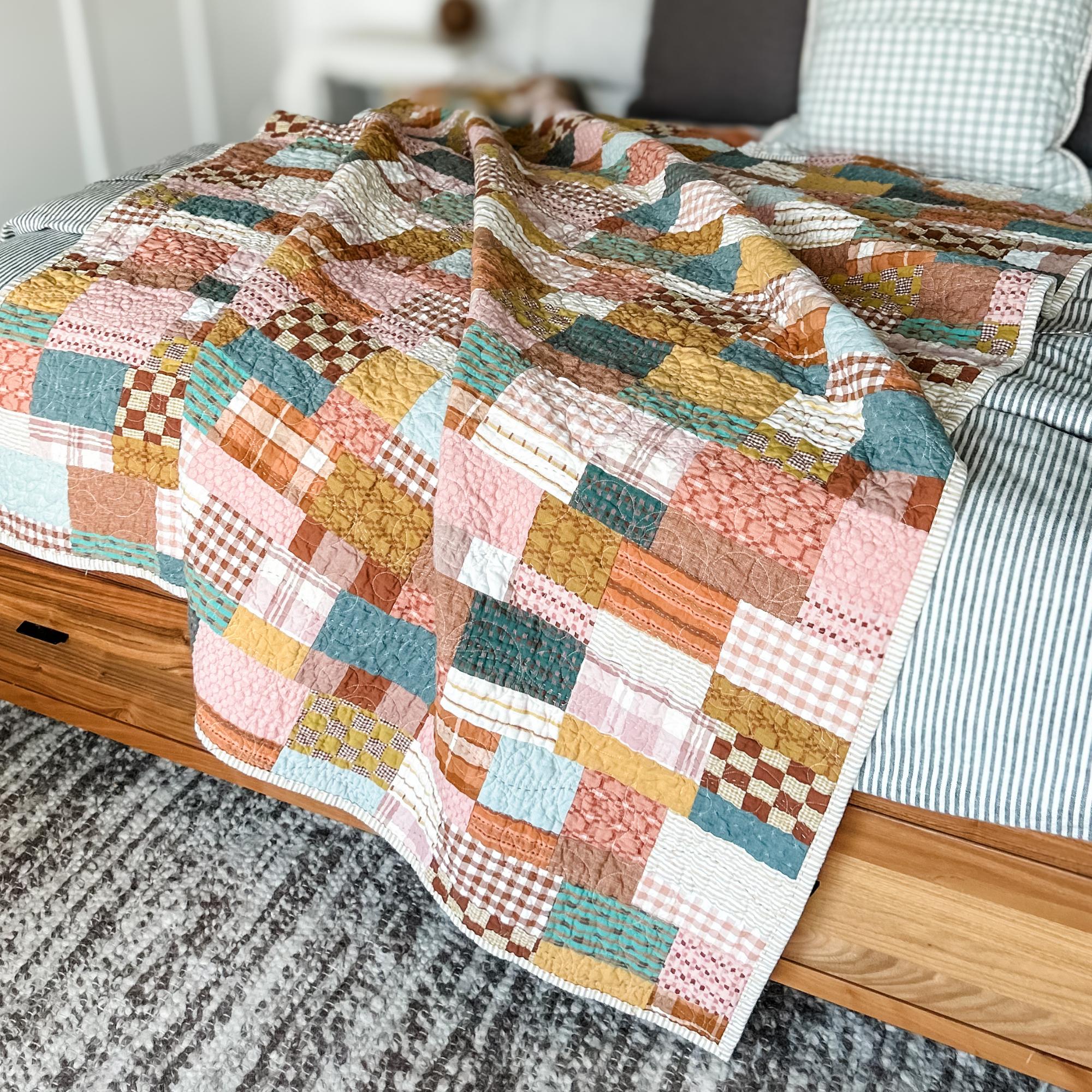 Always Together Quilt Pattern: Beginner Friendly Scrap Quilt (PDF ...