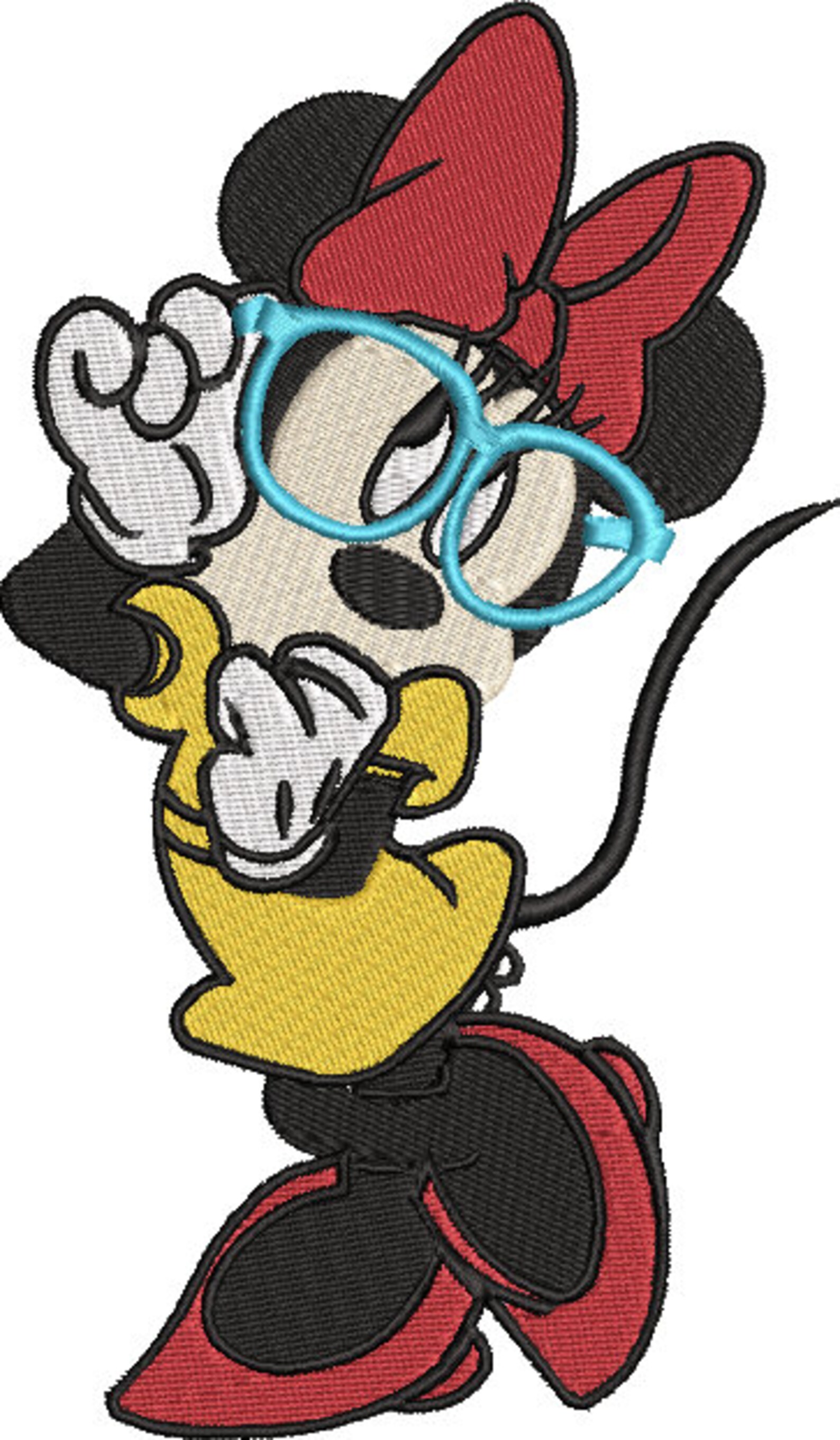 Minnie Mouse Embroidery Design, Embroidery Design, Minnie Mouse Machine ...