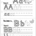 ABC Letters Tracing Booklet - Etsy
