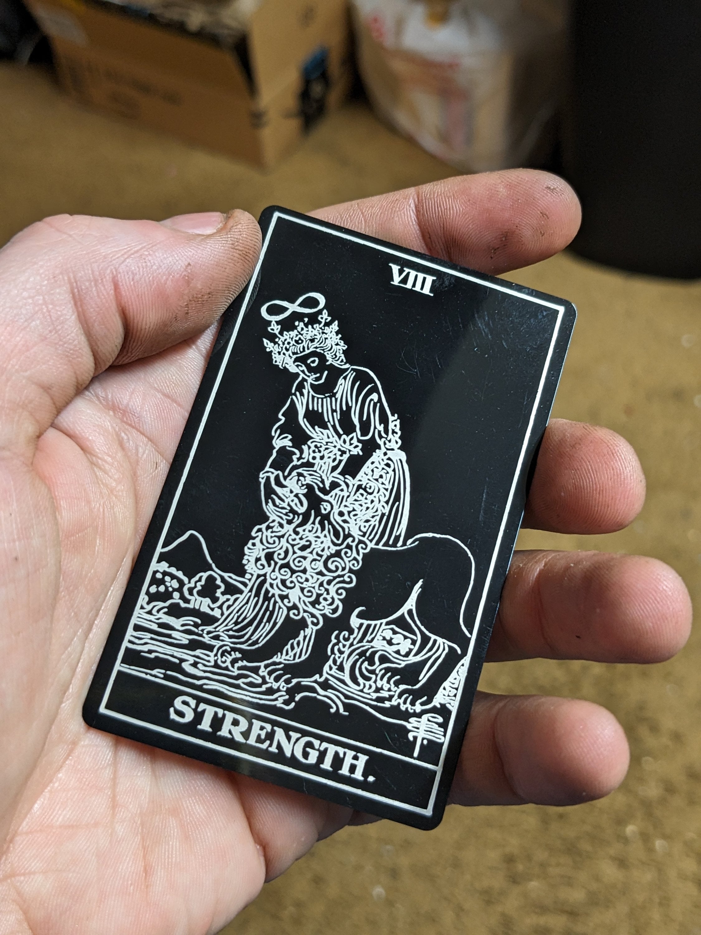 Metal Tarot - the Major Arcana - Etsy