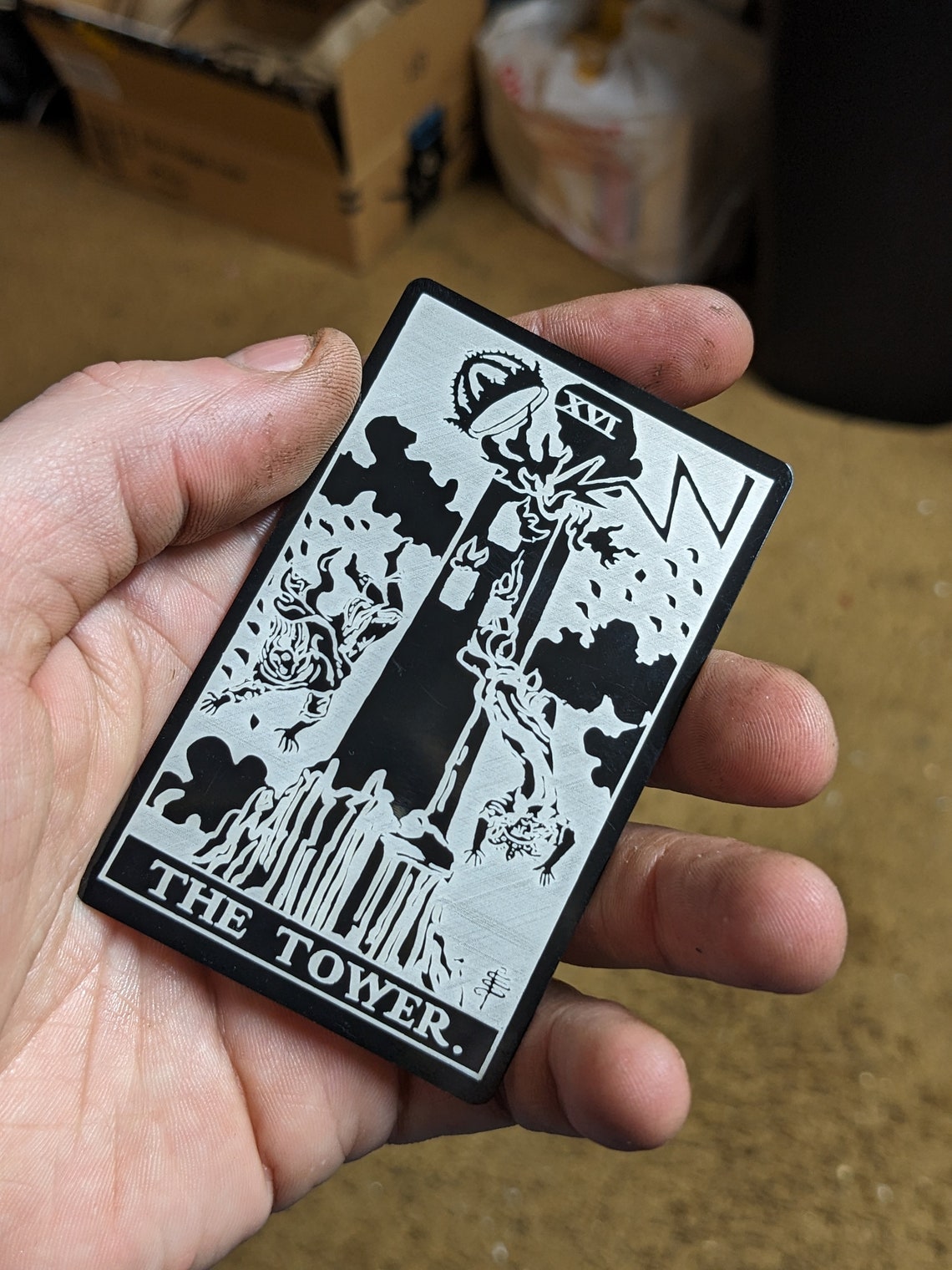 Metal Tarot - the Major Arcana - Etsy