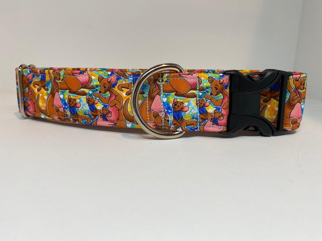 Kangaroo 1inch or 1.5inch Fabric Dog Collar - Etsy
