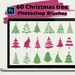 Christmas Tree Procreate Photoshop Brush Brush Procreate Stamp Cheerful ...
