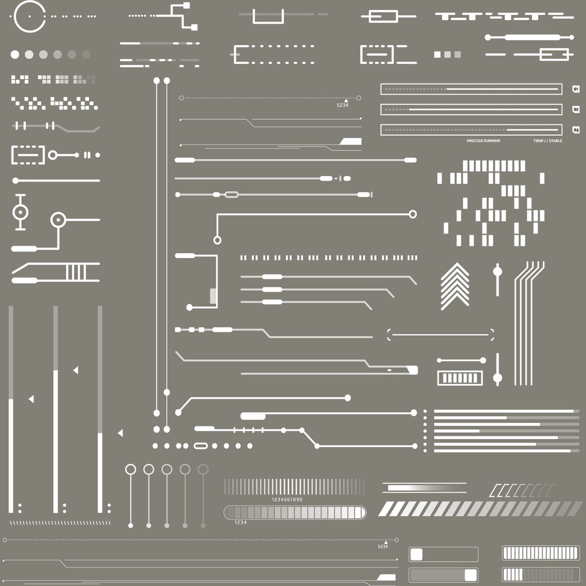 85 Tech Cyber Png Techwear Svg Sci-fi Vector Loading Bar Cyber ...