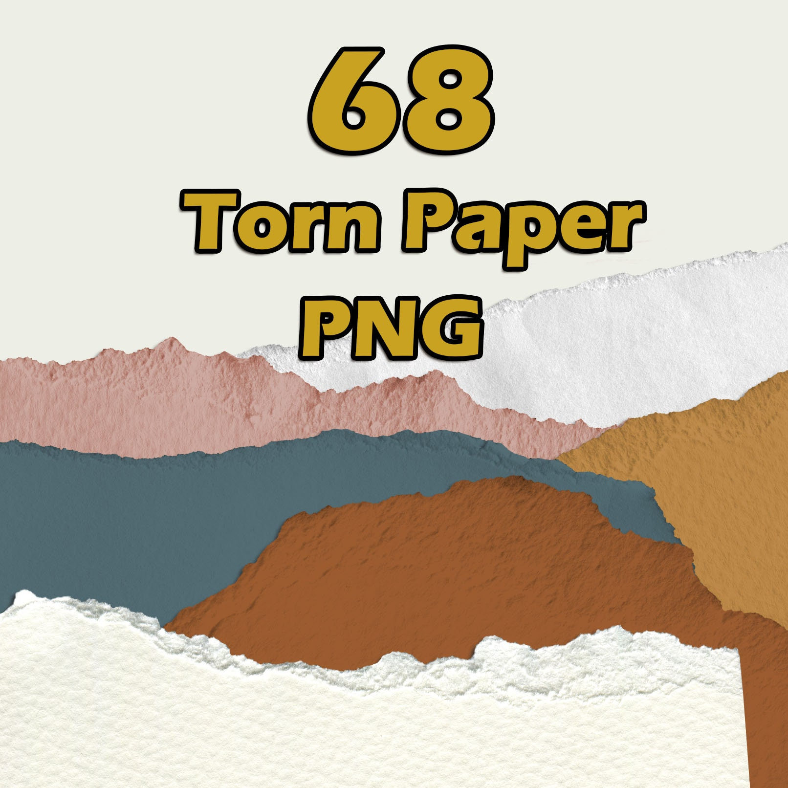 Ripped Paper Overlay _ Free Ripped Paper Texture – KFPT