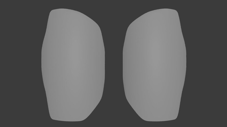 Custom Mandalorian Thigh Plates 3D Printable STL - Etsy