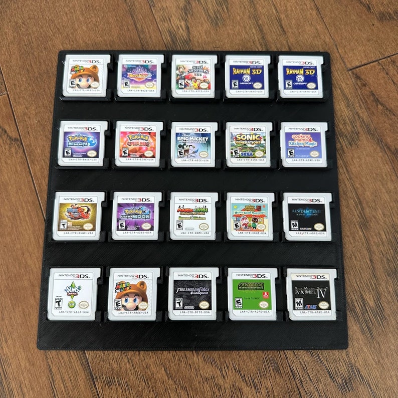 20x 3DS/DS Cartridge Holder - 3D Printed - Etsy