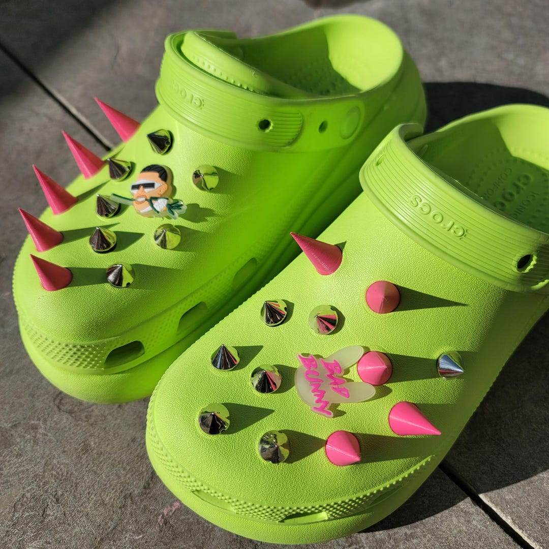 Pink Plastic Spikes | Silver Plastic Spikes| Set of Spikes | Bunny ...