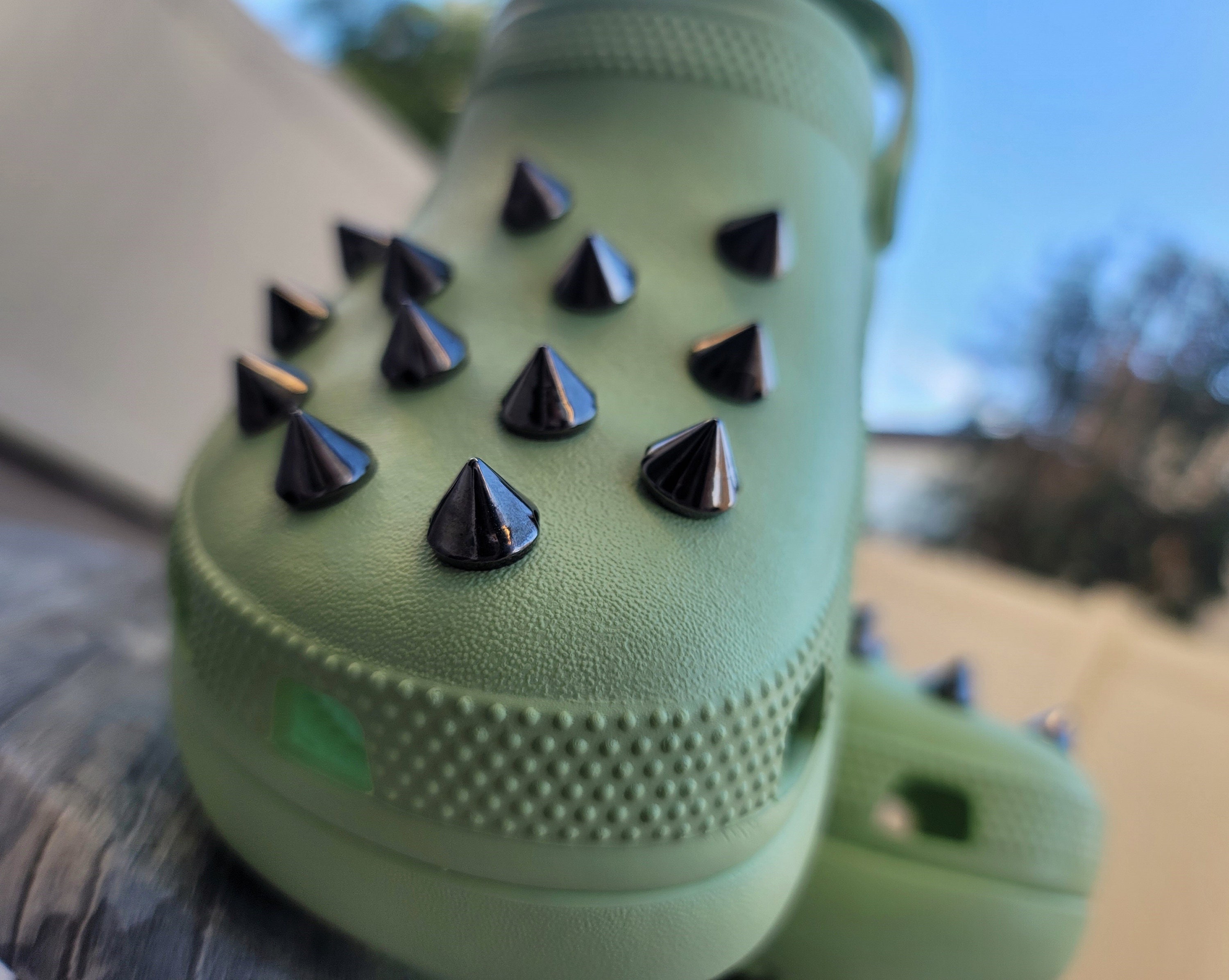 Spikes Croc Charms. Gunblack Stud Charm. Spikes Shoe Charm. Plastic ...