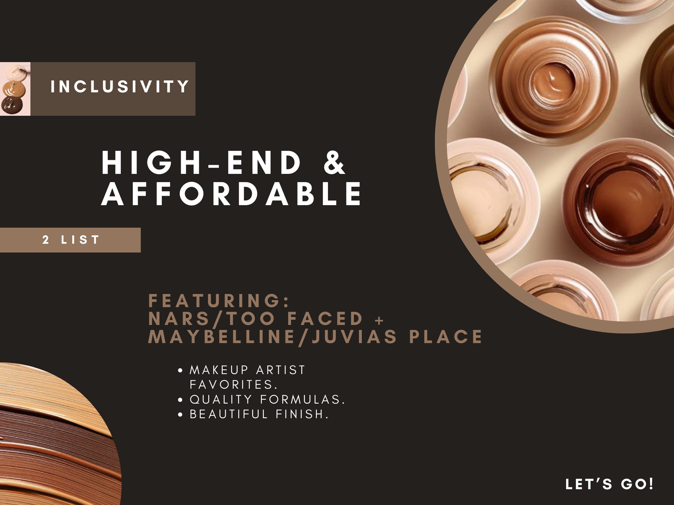 The Ultimate Shade List for Makeup Artist - Etsy