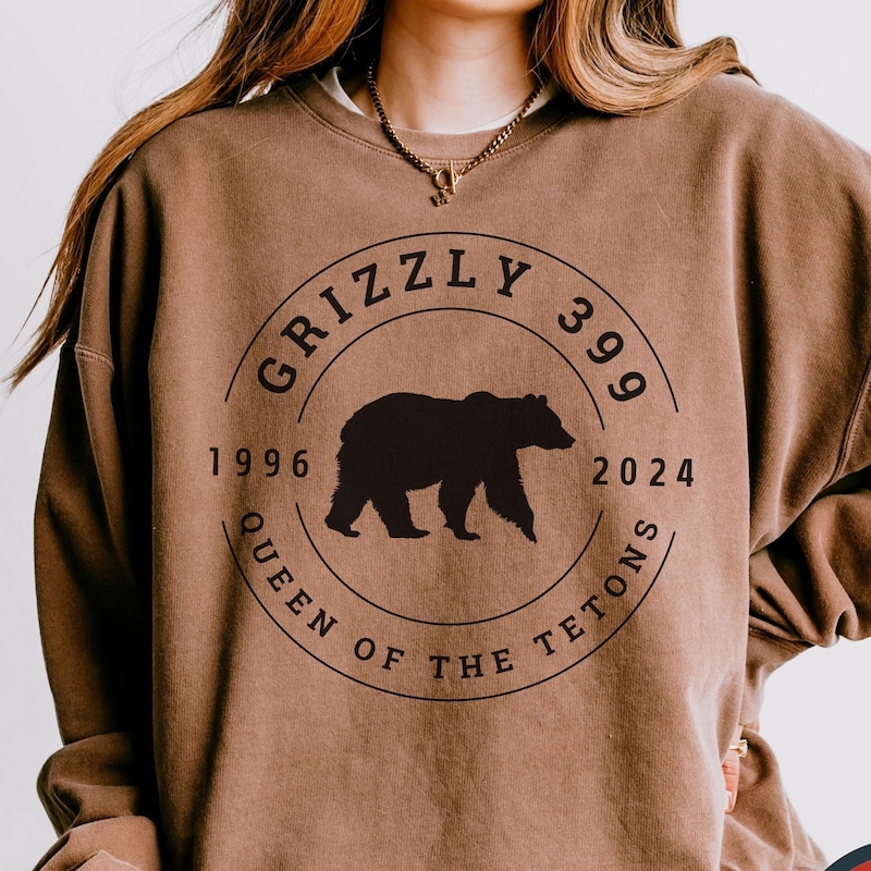 Grizzly 399 Sweatshirt - Etsy