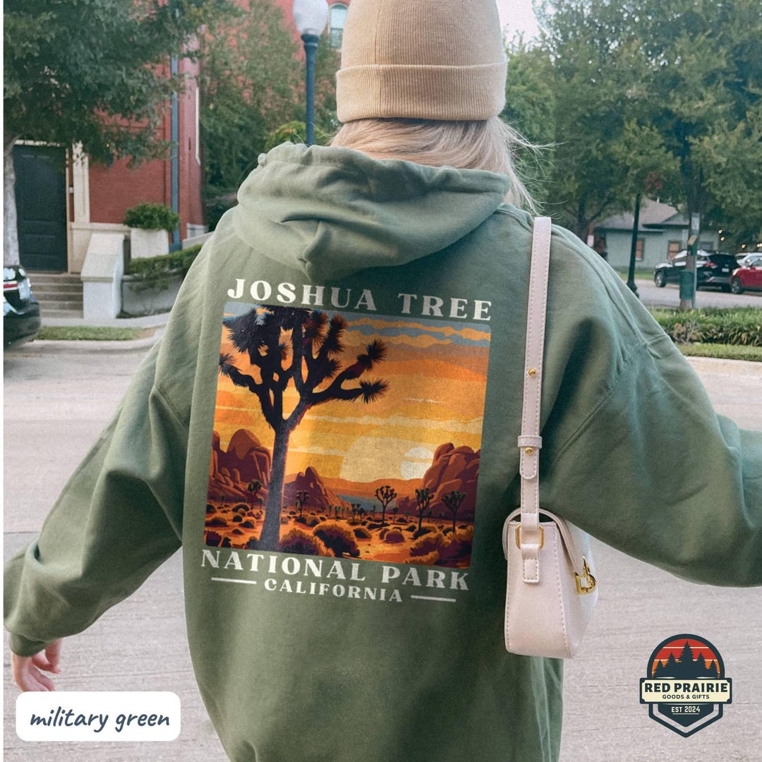 Joshua Tree National Park Hoodie Joshua Tree Sweatshirt Granola Girl ...