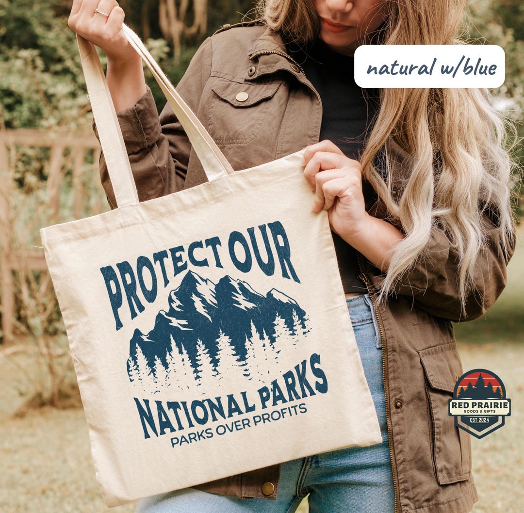 Protect Our Parks National Park Tote Granola Girl National Parks Lover ...