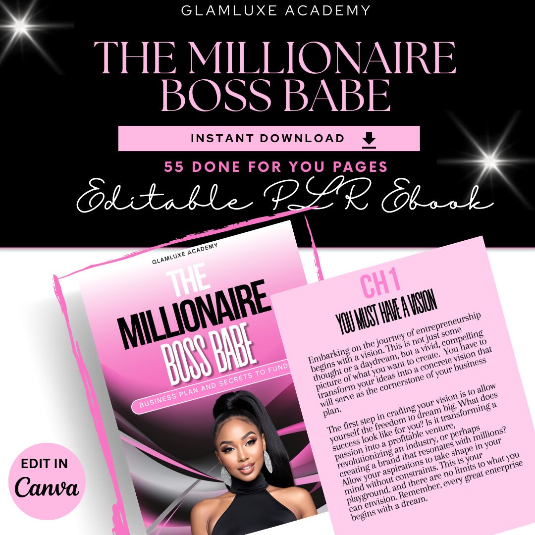 PLR Ebook, Done for a You Ebook Template, Ebook, PLR, White Label, PLR, Ebook, Done for You ...