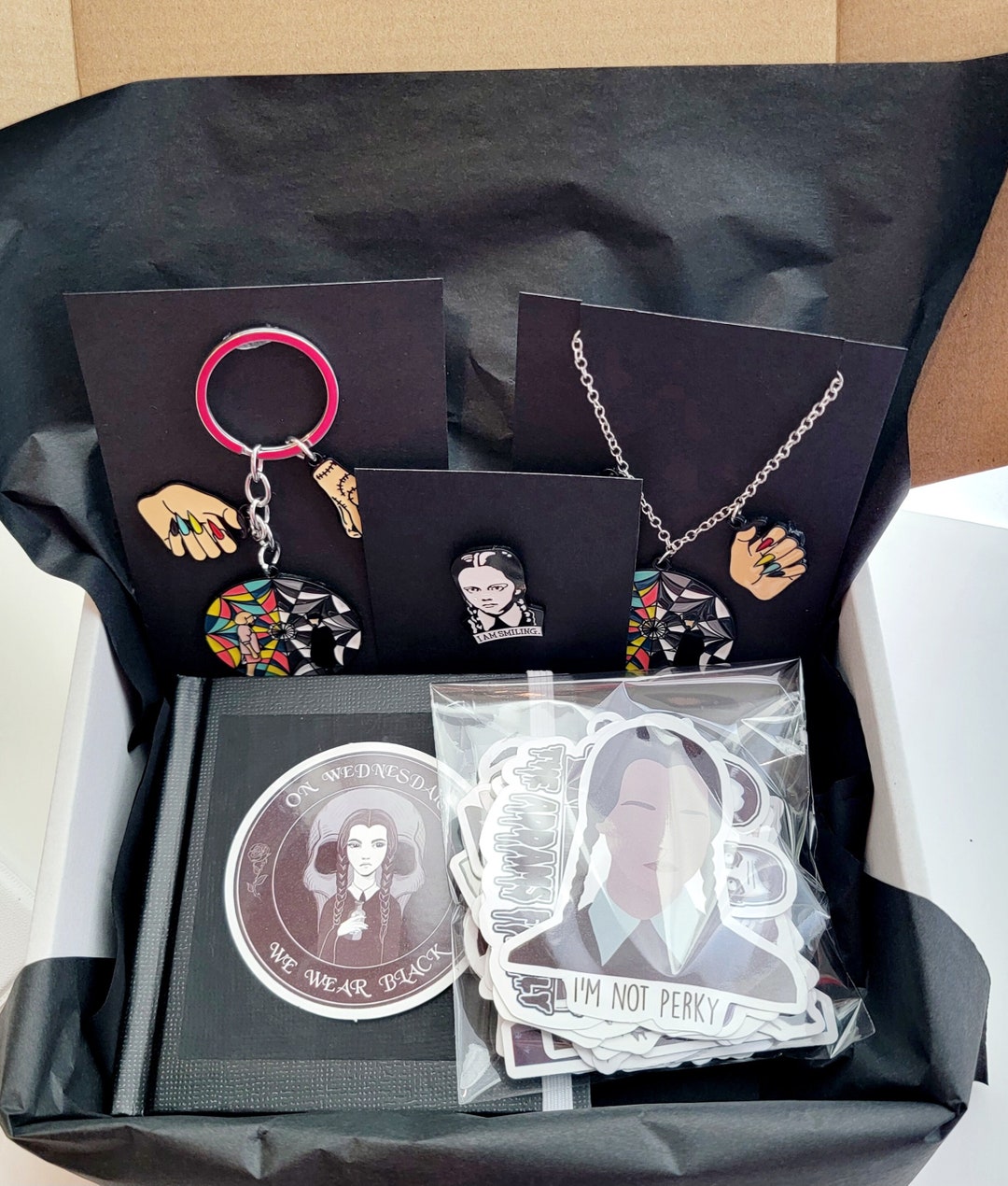 Wednesday Addams Gift Box - Etsy