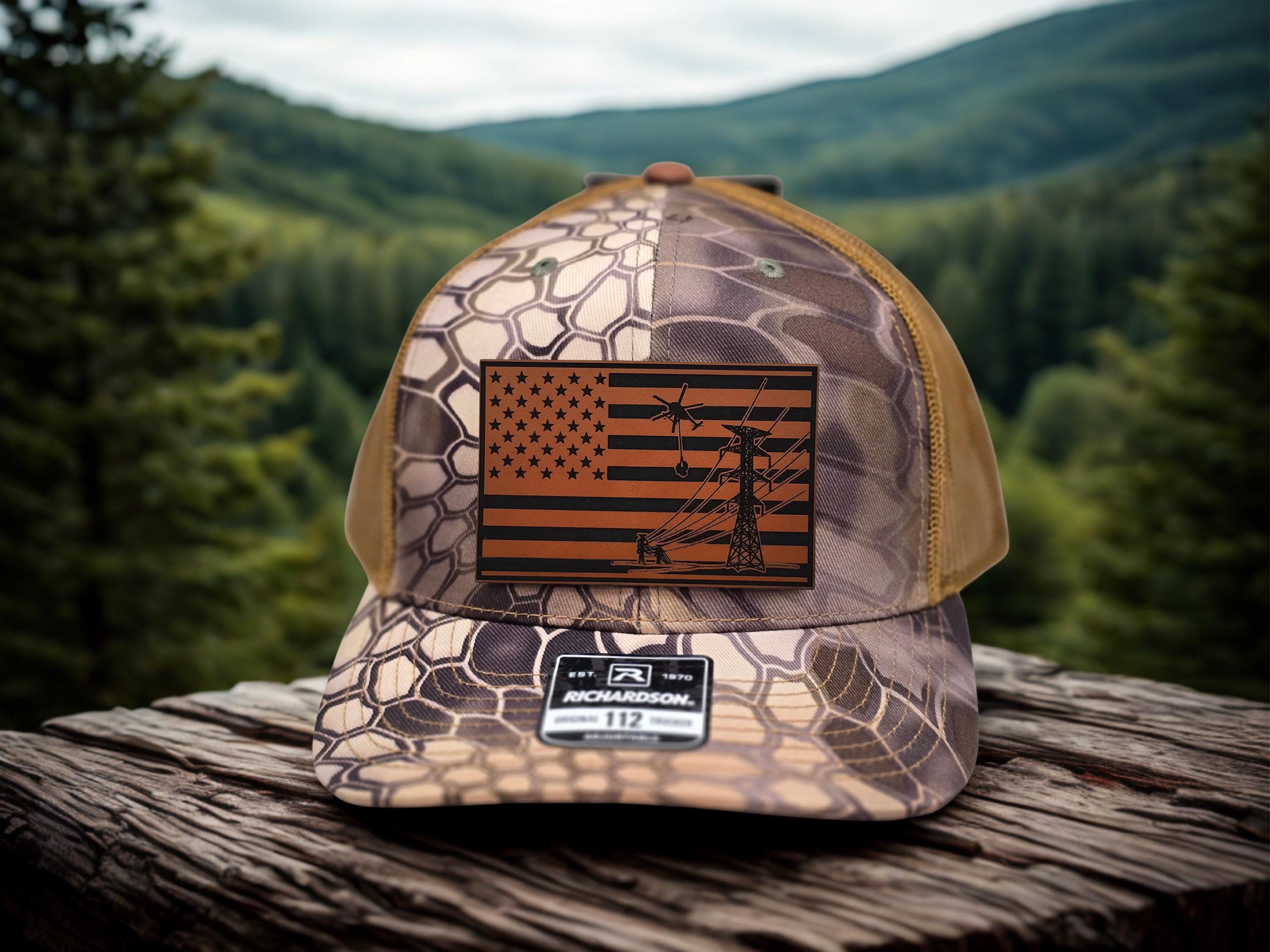 Lineman Patch Hat With Transmission and Distribution Designs, Durable ...