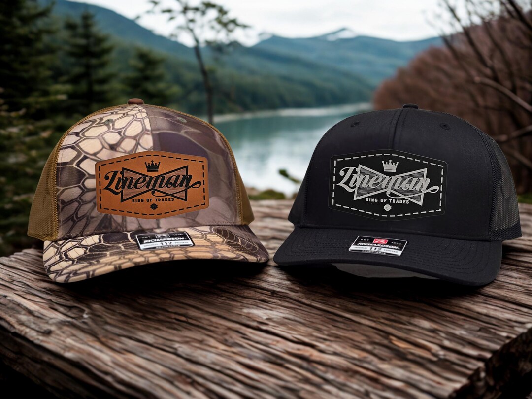Lineman Patch Hat With "king of Trades" Design, Durable Workwear for ...