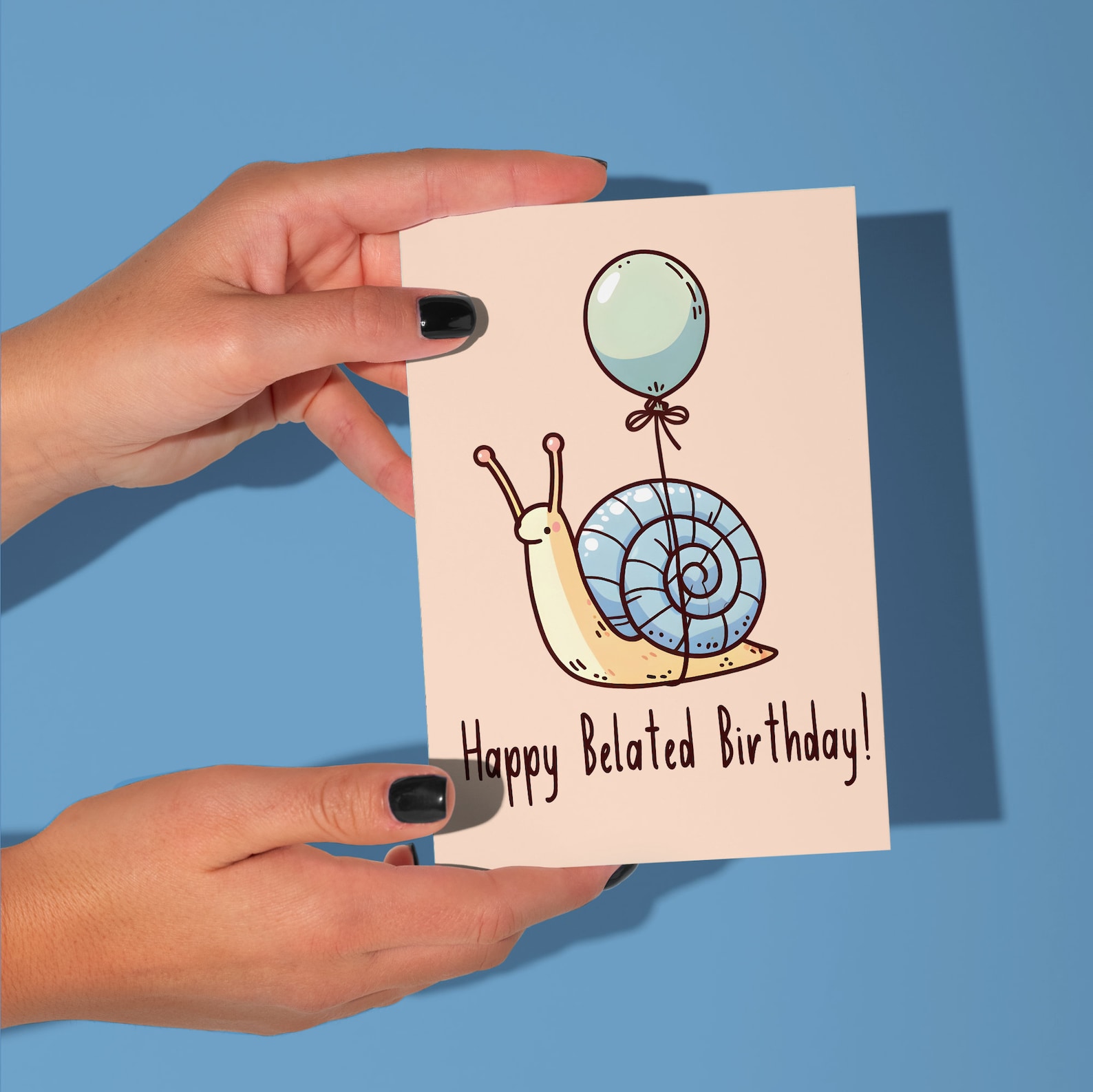 Belated Birthday Card for Friend Late Birthday Gift Humor Card Funny ...