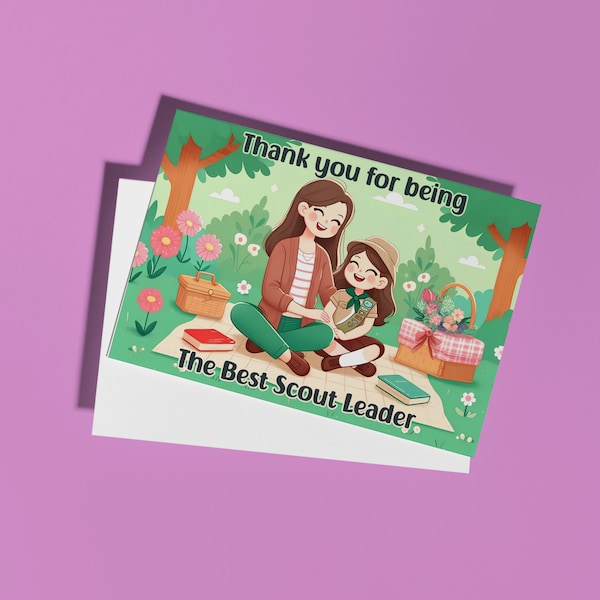 2025 Girl Scout Cookie Business Card With QR Code, Girl Scout Printable ...