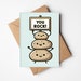 You Rock Birthday Card for Friend Who Loves Pun Rocks Geologist Gift ...