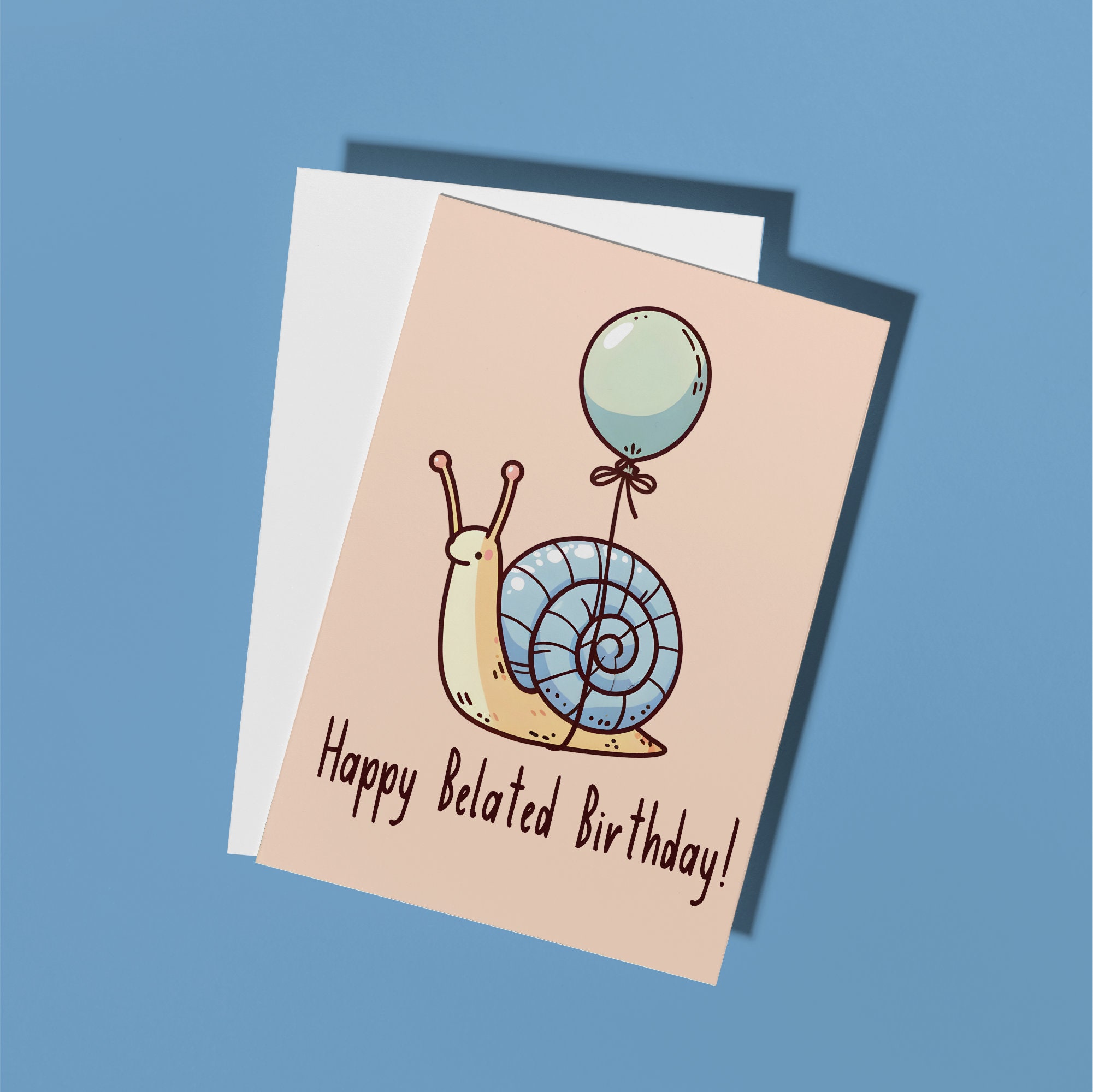 Belated Birthday Card for Friend Late Birthday Gift Humor Card Funny ...