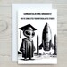 Vintage Alien Graduation Card to Congratulate A Graduate Astronomy ...