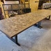 Large Modern Industrial Walnut Patterned Conference Table, Custom ...